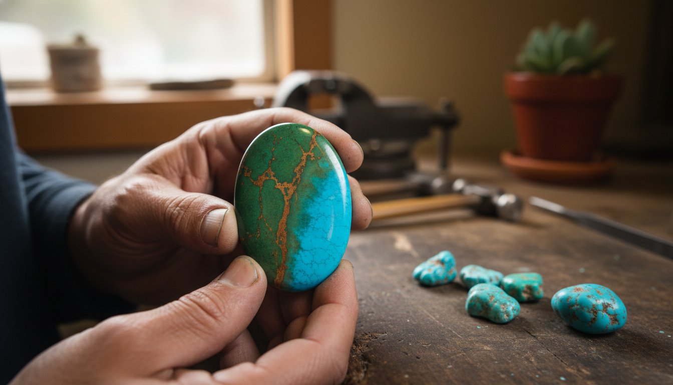 Royston Turquoise and the Character of Nevada Stone – Wildflower Artisans